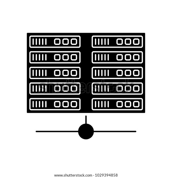 Databank Vector Icon Stock Vector (Royalty Free) 1029394858 | Shutterstock