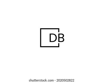 Db Letter Initial Logo Design Vector Stock Vector (Royalty Free ...