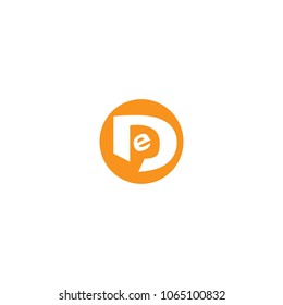De Logo Vector Stock Vector (Royalty Free) 1065100832 | Shutterstock