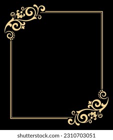 Graduation Border Cap Diploma Stock Vector (Royalty Free) 2273134719 ...