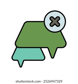 Delete Icon White Background Vector Stock Stock Vector (Royalty Free ...