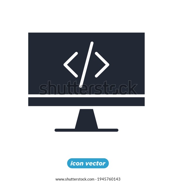 icono de desarrollador. plantilla de símbolo: vector de stock (libre de ...