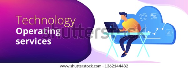 Developers Drawing Chart Monitoring Applications Computing Stock Vector