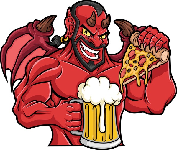 Devil Beer Pizza Royalty-Free Images, Stock Photos & Pictures ...