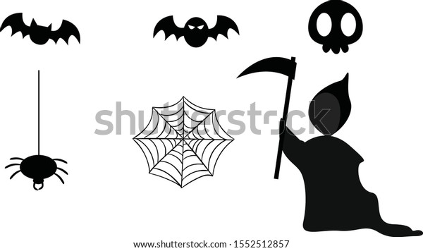 Devil Halloween No Background Vector Stock Vector (Royalty Free ...