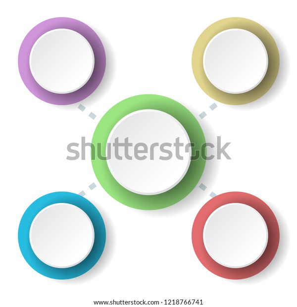 Diagram Blank Template Presentation Stock Vector (Royalty Free ...