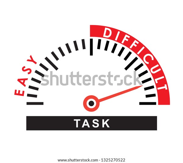 Difficult Task Illustration Template Stock Vector (Royalty Free ...