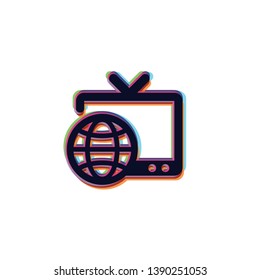 Digital Media Vector App Icon Stock Vector (Royalty Free) 1390251053 ...