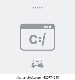 Digital Programming Software Icon Stock Vector (Royalty Free) 420774250 ...