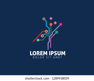 Digital Vector Logo Stock Vector (Royalty Free) 1289938039 | Shutterstock