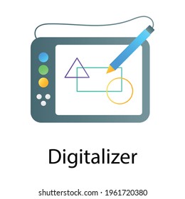 Vibrant Modern Design Featuring Computer Screen Stock Vector (Royalty ...