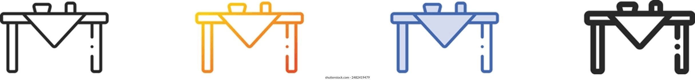 Patio Icon Stroke Photos, Images & Pictures | Shutterstock