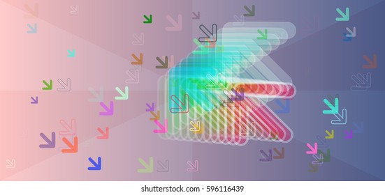 Direction Design Idea Stock Vector (Royalty Free) 596116439 | Shutterstock