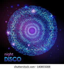 Disco Abstract Background Stock Vector (Royalty Free) 140855008 ...