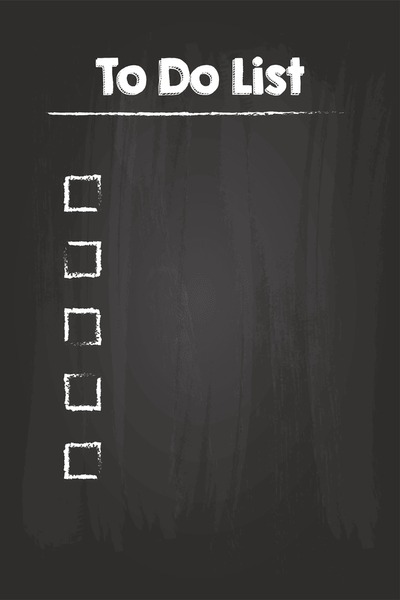 Do List Chalk Board: Over 94 Royalty-Free Licensable Stock Vectors ...