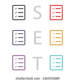 Document Tick Vector Icon Stock Vector (Royalty Free) 1365553685 ...