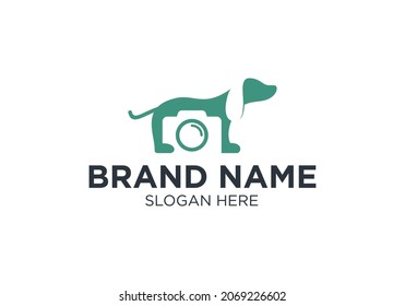 Dog Camera Logo Design Vector Image Stock Vector (Royalty Free ...