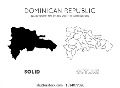2+ Hundred Dominican Republic Blank Map Royalty-Free Images, Stock ...