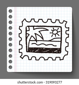 Doodle Stamp Stock Vector (Royalty Free) 736520647 | Shutterstock