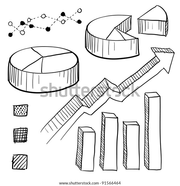 Sketch Bar Graph Drawing: Over 5,086 Royalty-Free Licensable Stock ...