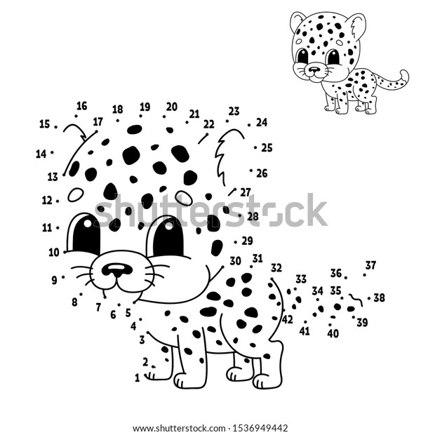Dot Dot Draw Line Handwriting Practice Stock Vector (Royalty Free ...