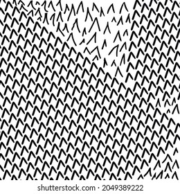 Drawing Simulates Map Forest Schematic Form Stock Vector (Royalty Free ...