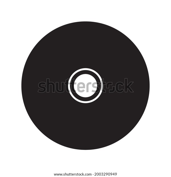 Drive Cd Vector Graphics On White Stock Vector (Royalty Free ...