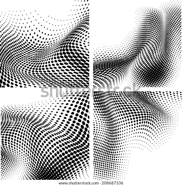 Dynamic Dots Background Stock Vector (Royalty Free) 208687336 ...