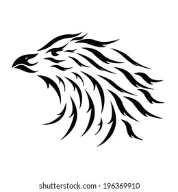 Eagle Head Eagle Logo Symbol Head Stock Vector (Royalty Free ...