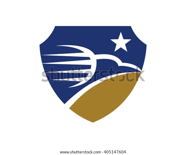 Eagle Shield Symbol Stock Vector (Royalty Free) 405147604 | Shutterstock