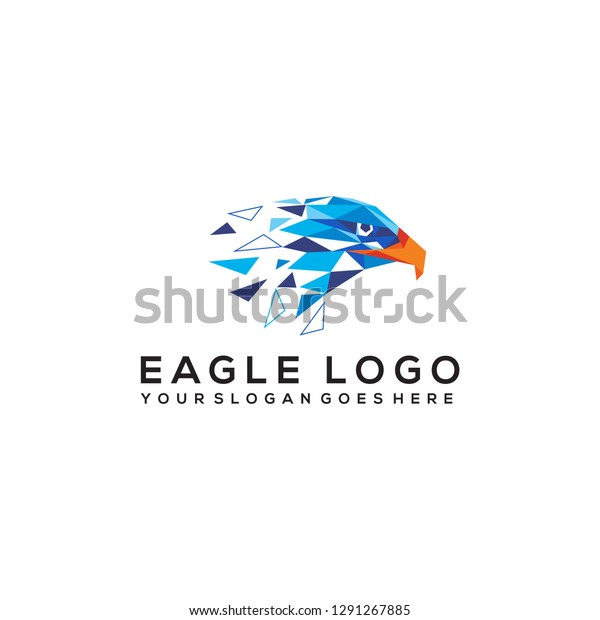 Eagle Tech Logo Vector Stock Vector (Royalty Free) 1291267885 ...