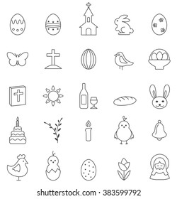 Picto Lapin De Paque Photos, Images & Pictures | Shutterstock