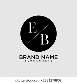 Ec Initial Monogram Logo Circle Style Stock Vector (Royalty Free ...