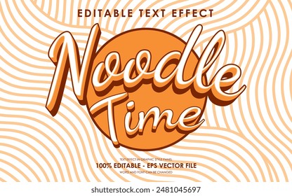 1,654 Noodle Fonts Images, Stock Photos, and Vectors | Shutterstock