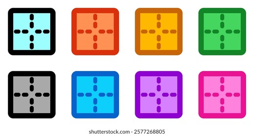 Editable Outer Border Vector Icon Part Stock Vector (Royalty Free ...