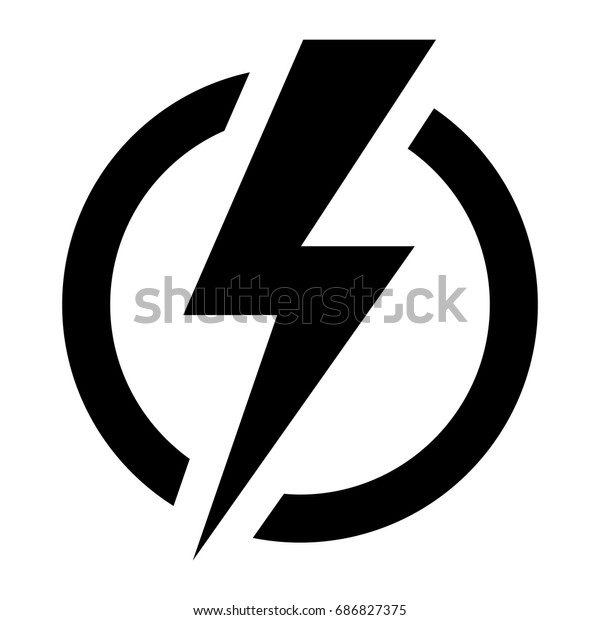 Electric Power Vector Stock Vector (Royalty Free) 686827375 | Shutterstock