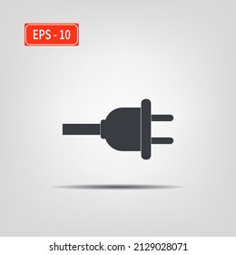 Electrical Plug Cable Check Mark Icon Stock Vector (Royalty Free ...
