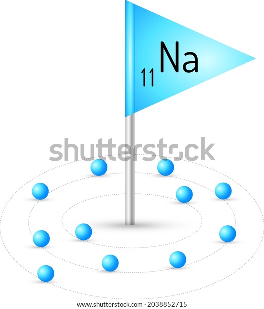 Electron Configuration Na 3d Vector Bohr: เวกเตอร์สต็อก (ปลอดค่า ...