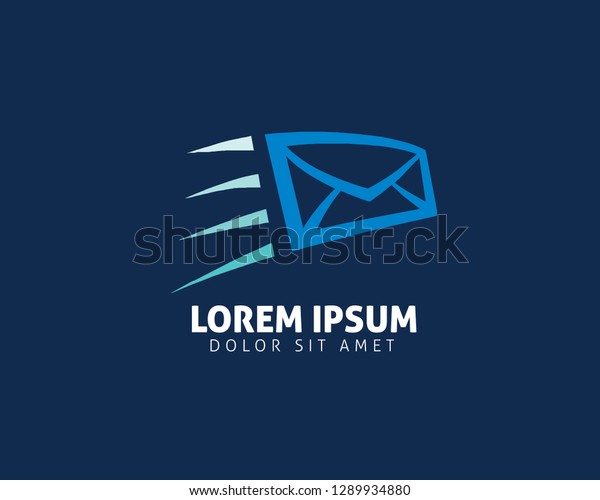 Email Vector Logo Stock Vector (Royalty Free) 1289934880 | Shutterstock