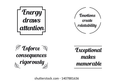 Quote Make Simple Significant Stock Illustration 1363682933 | Shutterstock