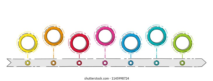 Blank Timeline Clipart