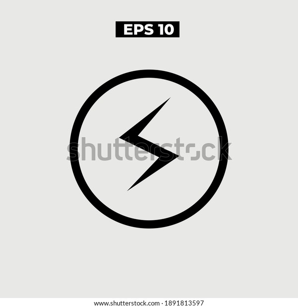 Energy Circle Vector Design Stock Vector (Royalty Free) 1891813597 ...