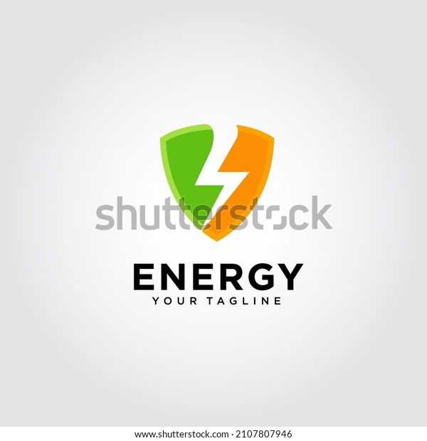 Energy Logo Design Vector Suitable Your Stock Vector (Royalty Free ...