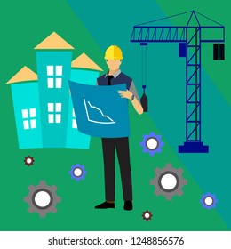 Engineering Project Management Project Stock Vector (Royalty Free ...