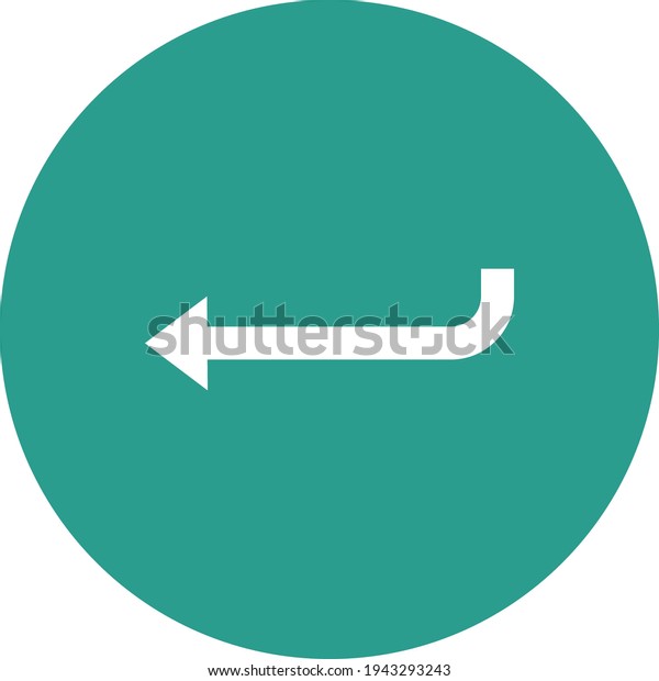 Enter Arrow Icon Vector Image Can Stock Vector (Royalty Free ...