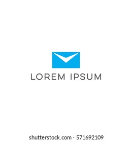 Envelope Logo Design 2 Stock Vector (Royalty Free) 571692109 | Shutterstock
