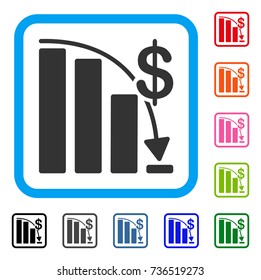 Epic Fail Icon Flat Gray Pictogram Stock Vector (Royalty Free ...