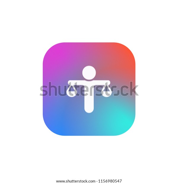 Equality App Icon Stock Vector (Royalty Free) 1156980547 | Shutterstock