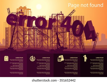 Construction Banner Stock Vector (Royalty Free) 351644339 | Shutterstock