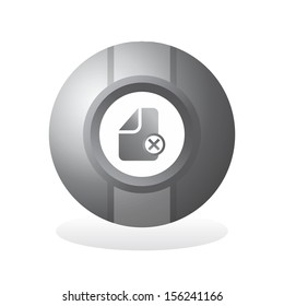 Error File Computer Desktop Element Icon Stock Vector (Royalty Free ...